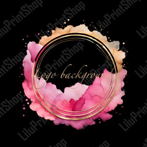 Pink Logo Background Png Hot Pink Circle Logo Png Bright Pink Png ...