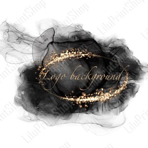 Schwarze Tinte Groses Design Die Magie Des Black Ink Logos