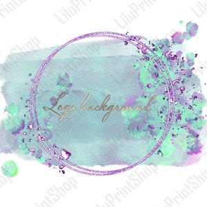 Logo Background Png Turquoise Logo Png Brush Stroke Logo Design Mint ...