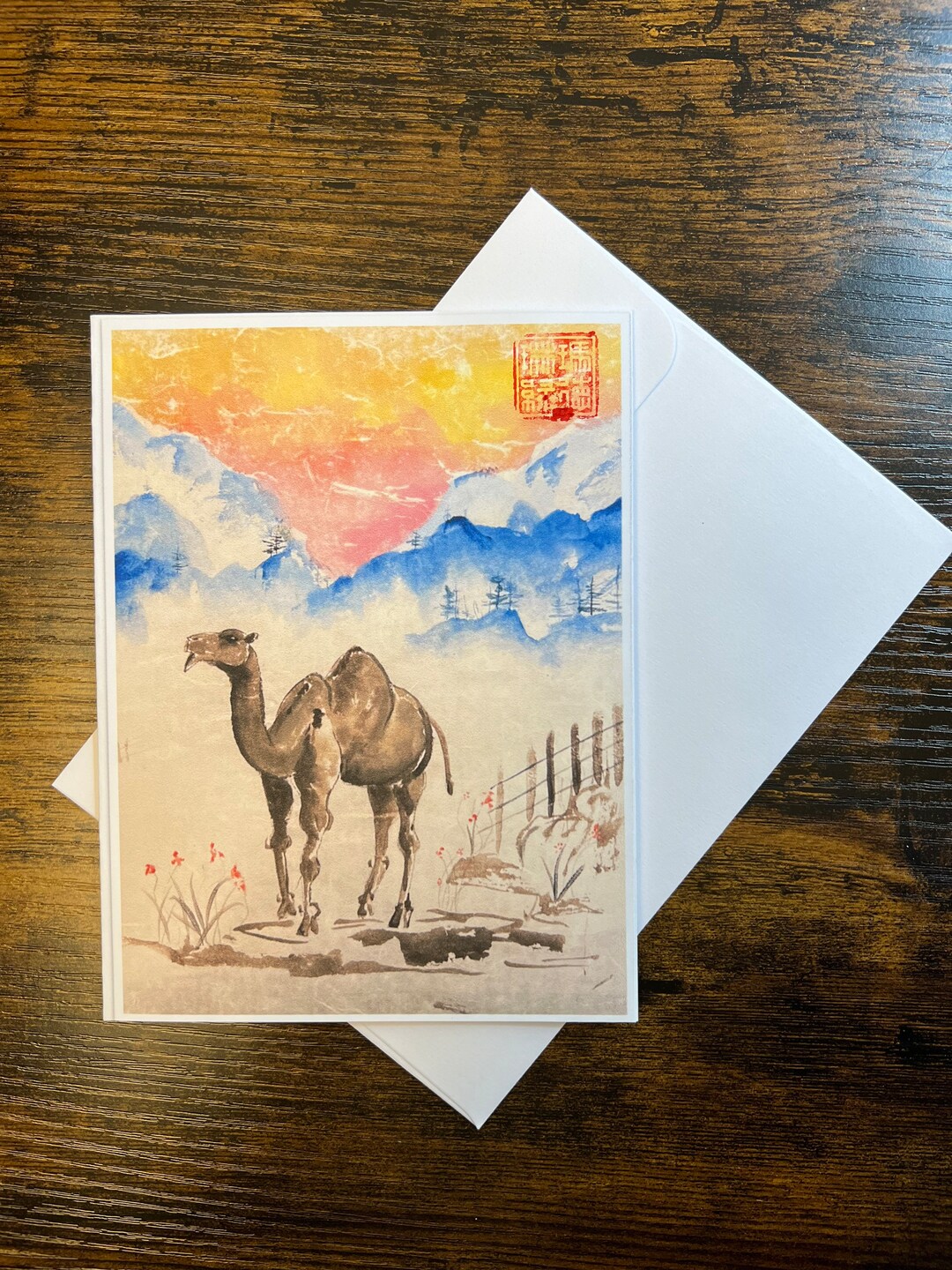 Camel Card - Etsy