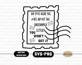 Stamp Joke SVG Pn Eps Dxf digital Download - Etsy