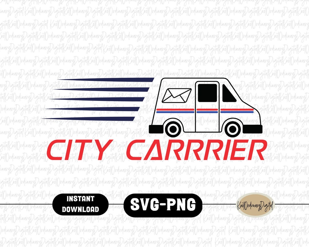 City Carrier LLV SVG PNG Digital Download - Etsy