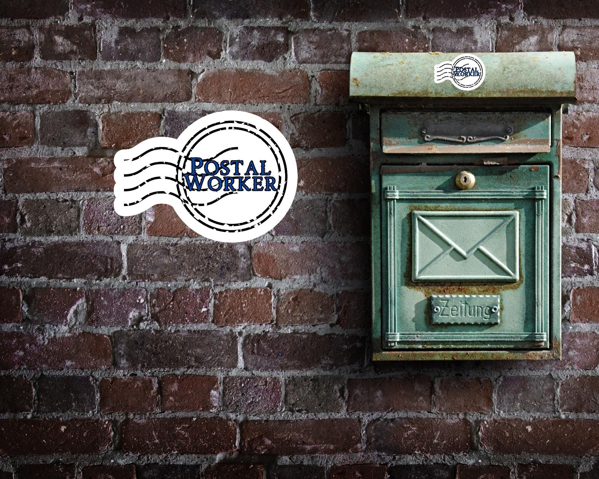 Postal Worker Stamp | SVG PNG | Digital Download - Etsy