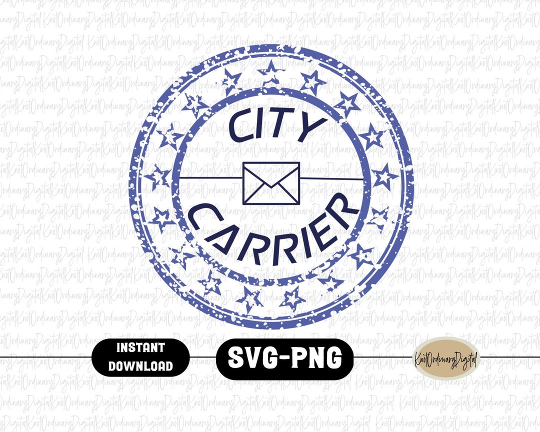 City Carrier | SVG PNG | Digital Download - Etsy