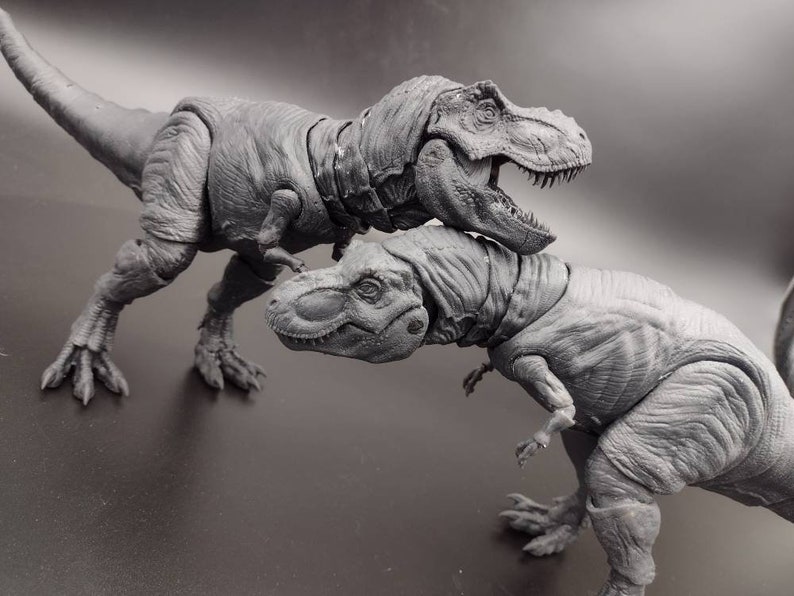 Jp Buck Doe and Jr T Rex 1/38th Scale Unpainted - Etsy