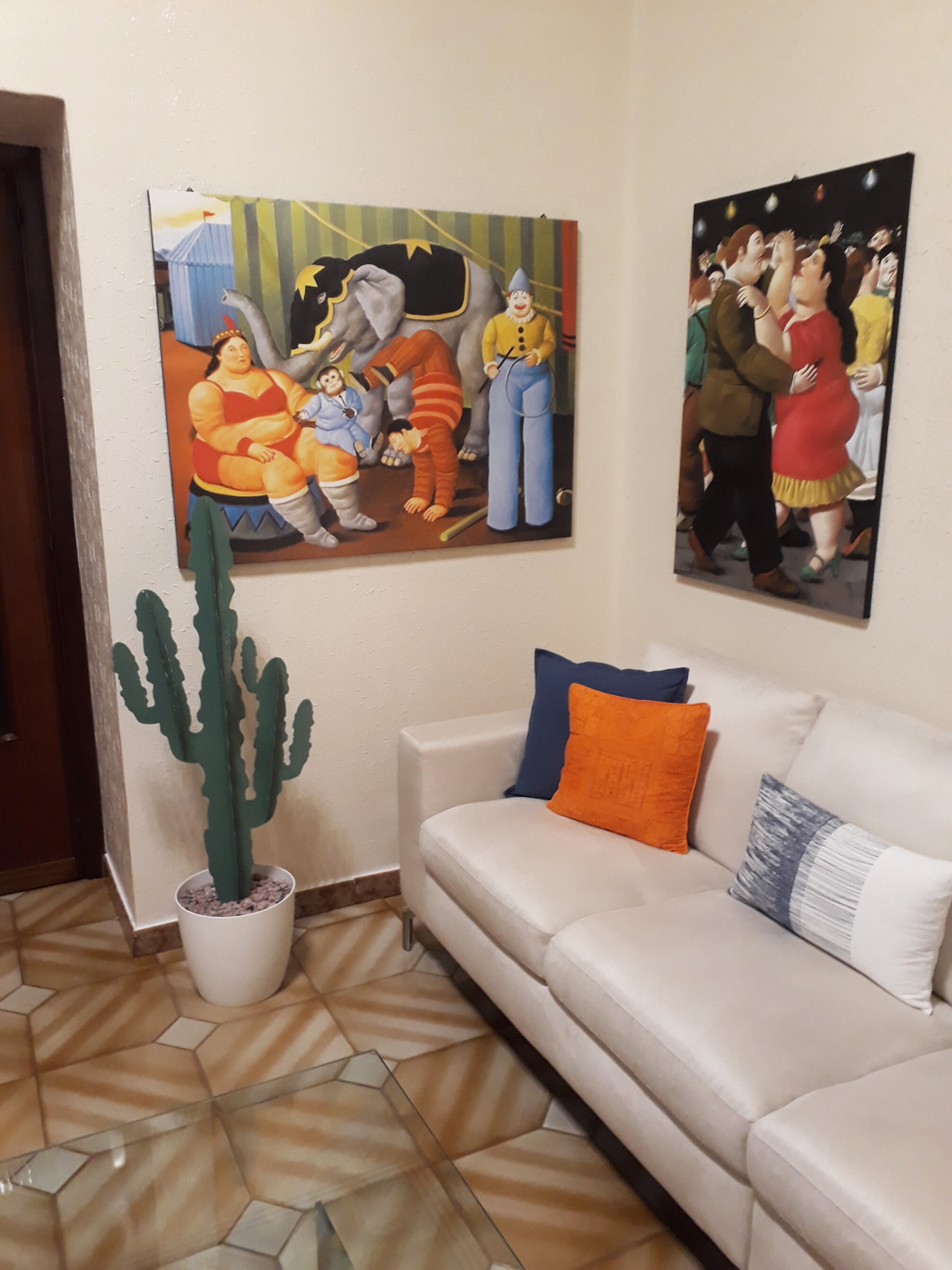 Quadro Botero Art. 43 Picnic Free Transport EU Area Framed - Etsy