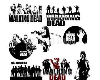 Walking Dead Svg - Walking Dead Bundle - Darrel Walking Dead Svg - Clip ...