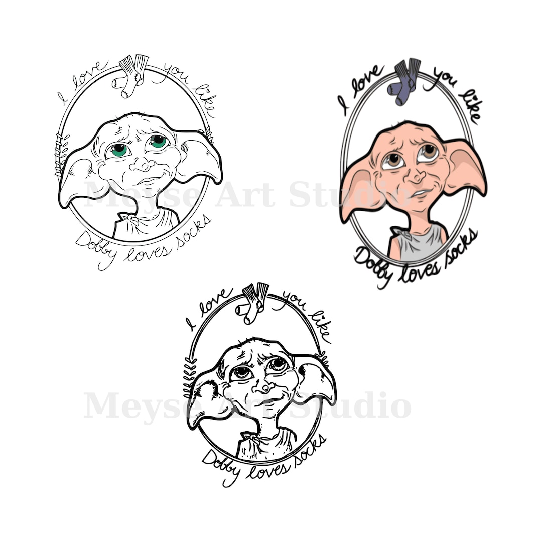 Dobby Svg Bundle Clipart - Free Dobby, Free Elf - Svg Png Eps Dxf Pdf ...