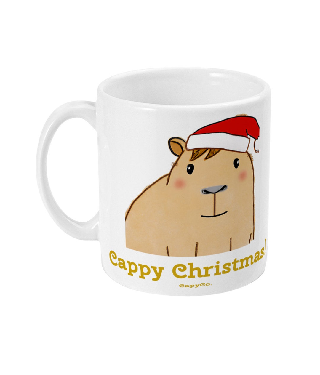 Christmas Capybara Mug Capybara Capybara Cup Capybara - Etsy