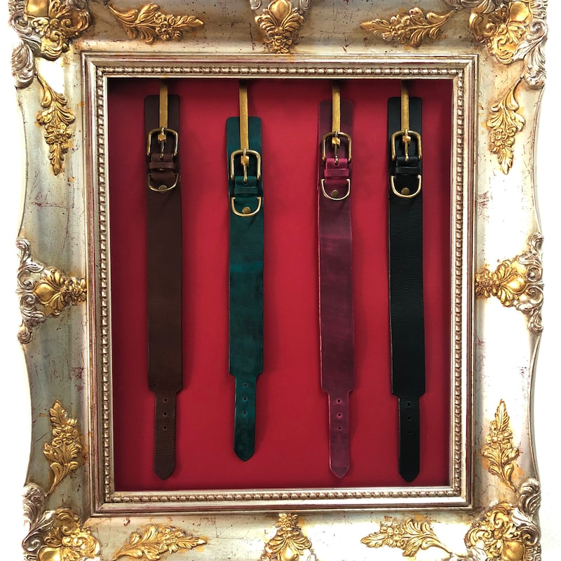 Pink Bondage Collar - Etsy