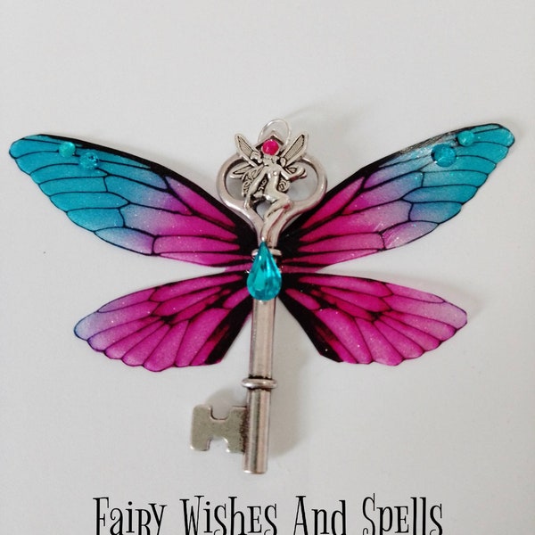 Winged Key - Etsy UK