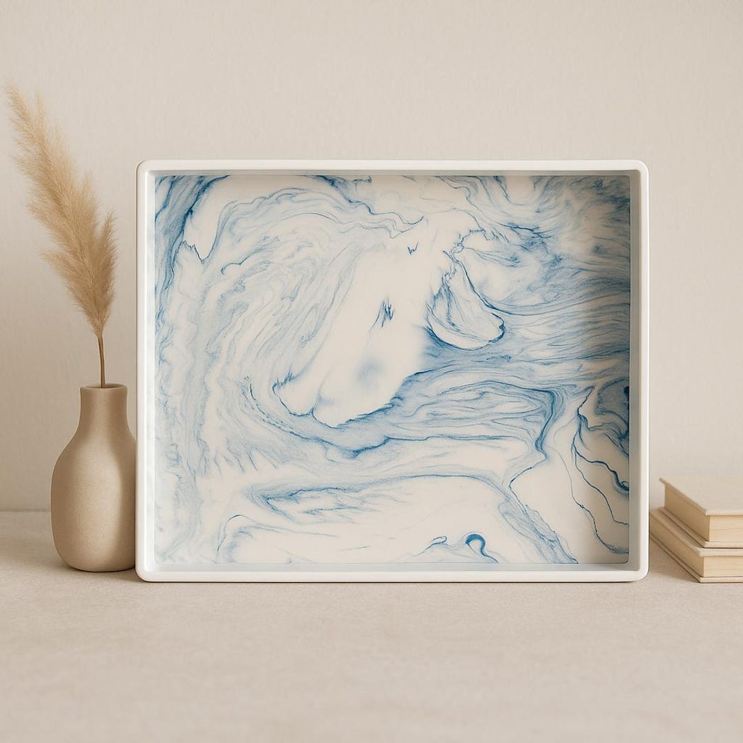 Large Square Concrete Display Tray,decorative Tray, Living Room Tray ...