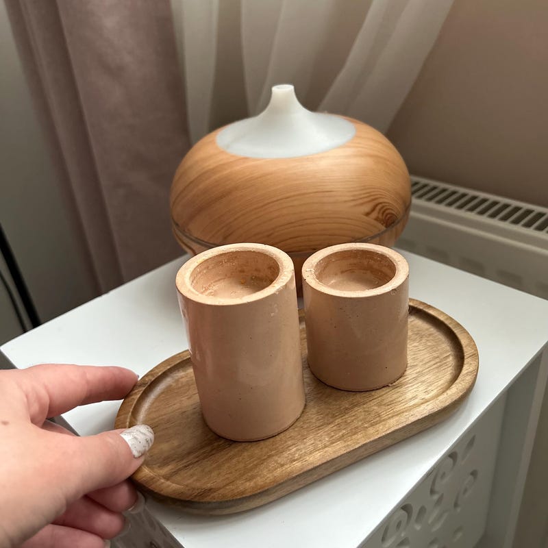 Acacia wood trinket tray - Etsy.de