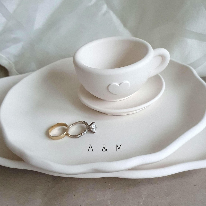 Handmade Scalloped Plate - Etsy UK