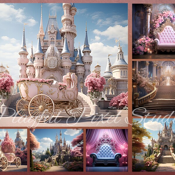 Princess Backdrop - Etsy