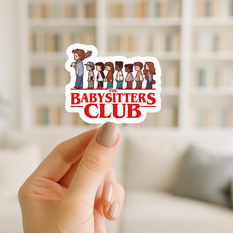 Baby Sister Club Sticker - Etsy