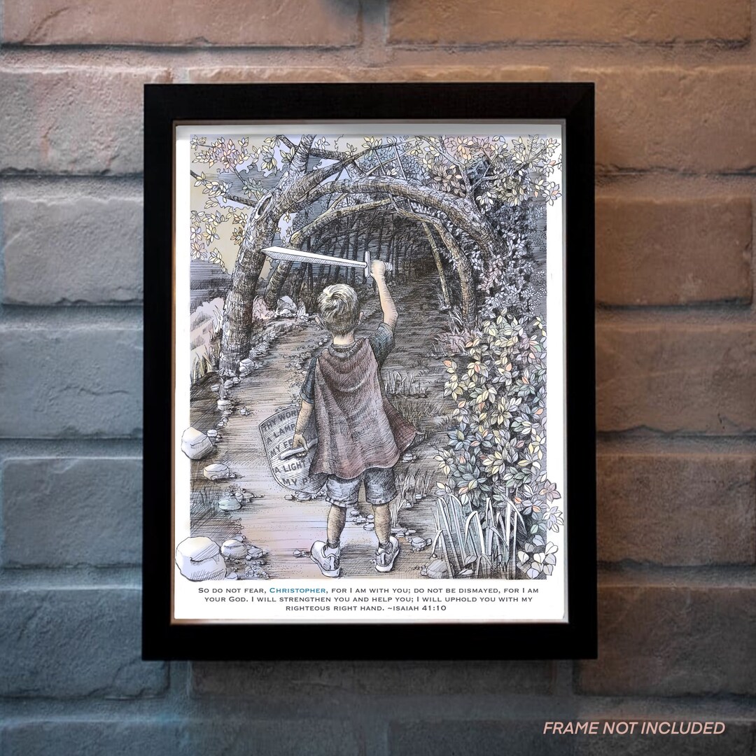 Armor of God 8x10 Print - Etsy