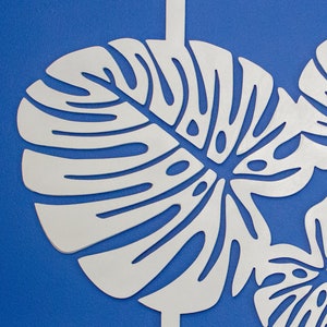Monstera Wall Art / Monstera Leaves Wall Decor / Monstera Wood Wall Art ...