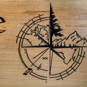 Enjoy the Journey Sign / Adventure Sign / Travel Wall Hanging / Home ...