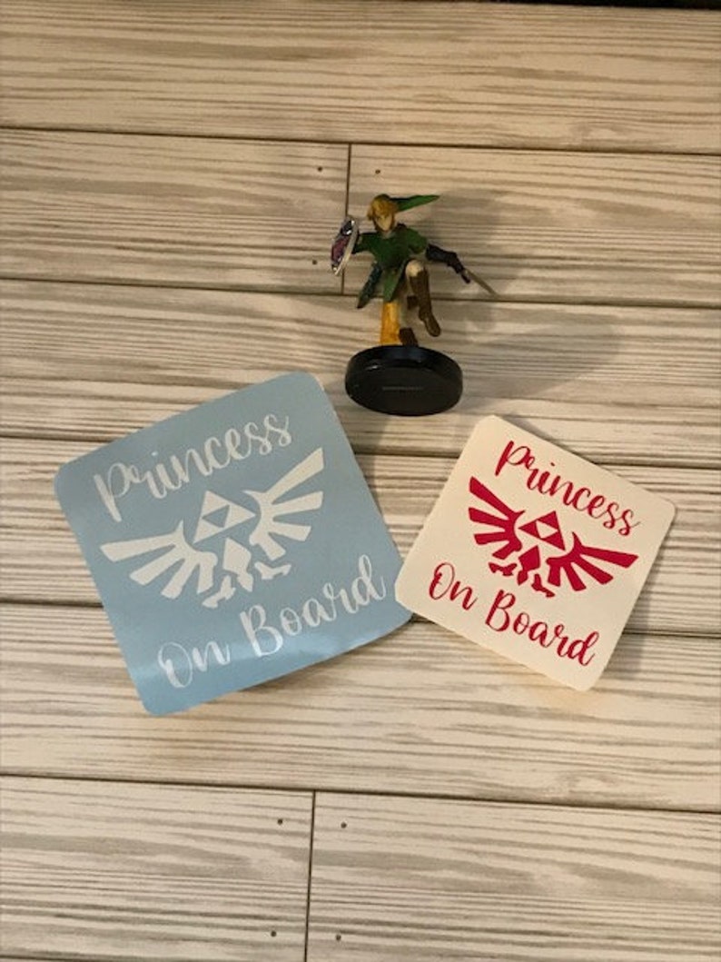 Legend of Zelda Baby on Board Decal - Etsy