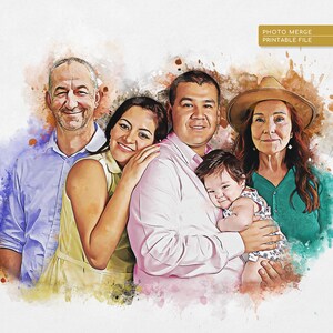 Remember Loved One Portrait Lost Loved One Custom Portrait - Etsy