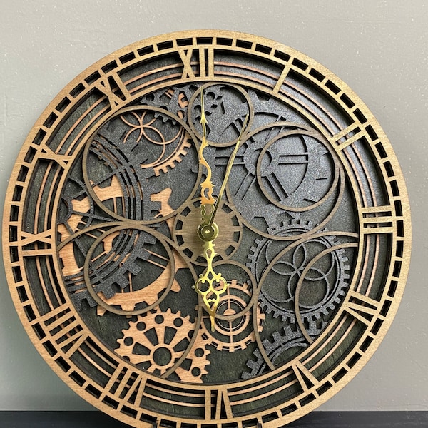 Steampunk Clock - Etsy