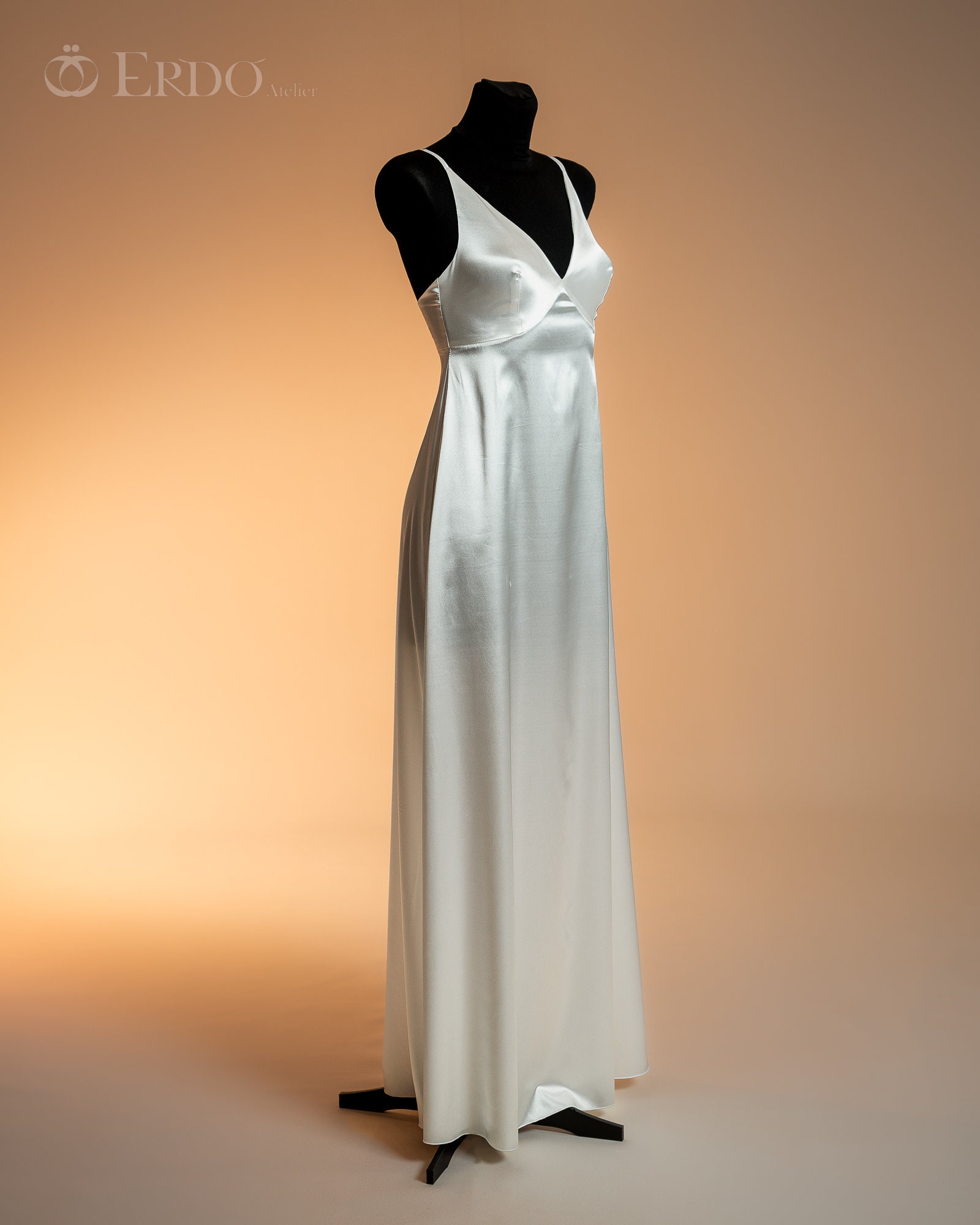 Wedding Dress, Bridal Lace Wedding Dress With Satin Underneath Dress - Etsy