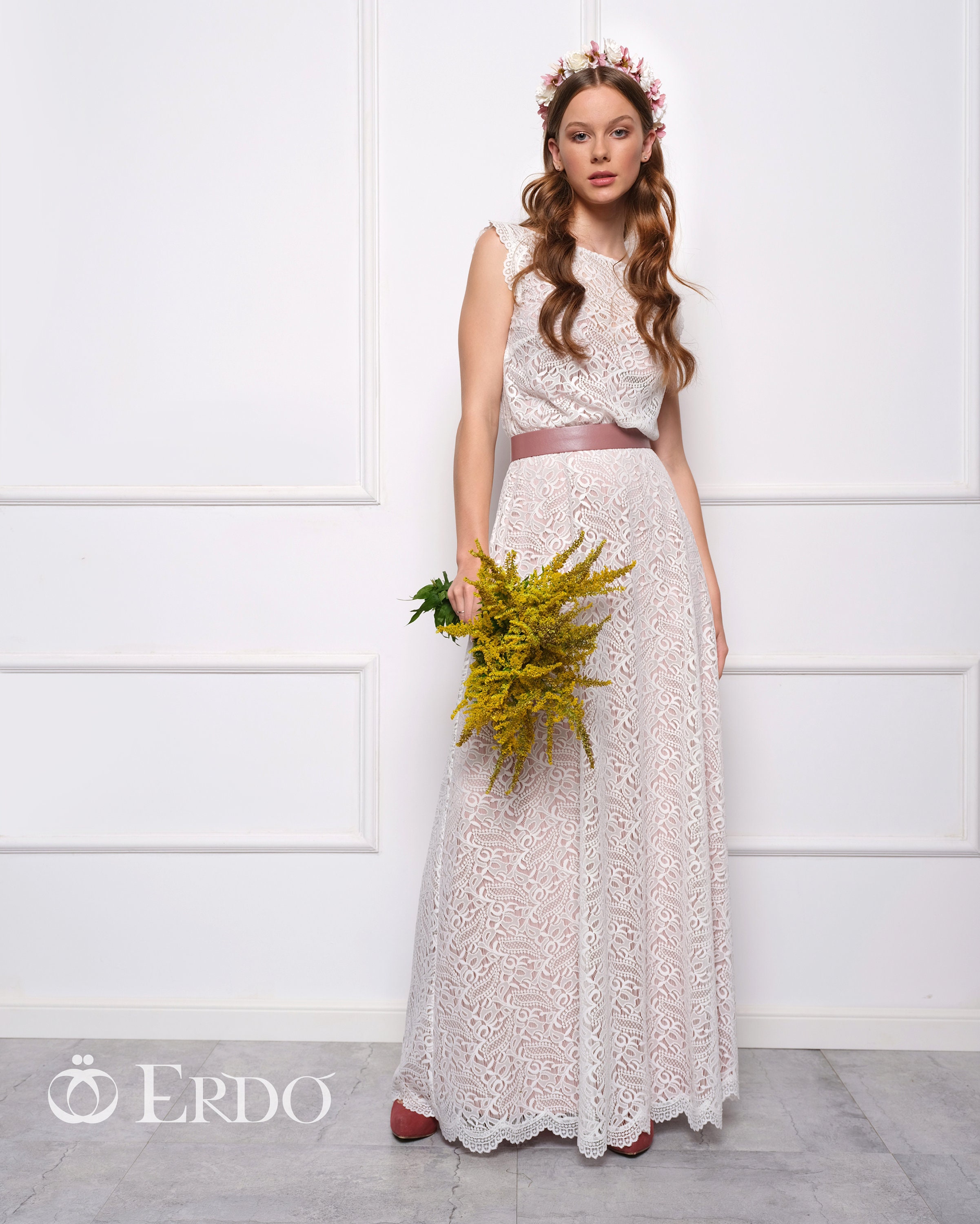 Wedding Dress, Bridal Lace Wedding Dress With Satin Underneath Dress - Etsy