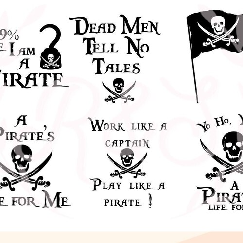 Pirates Pirate Quotes Pirates Life for Me Pirate Flag - Etsy