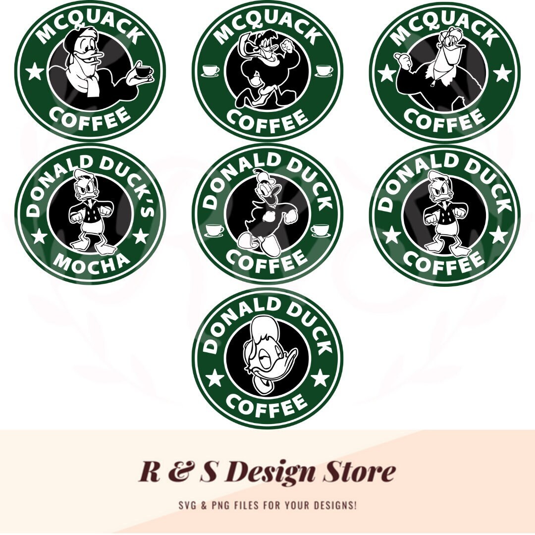 Duck Coffee Svg, Png Collection - Etsy
