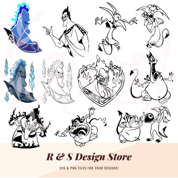 Villain God of the Underworld Greek Gods Fire Minions - Etsy