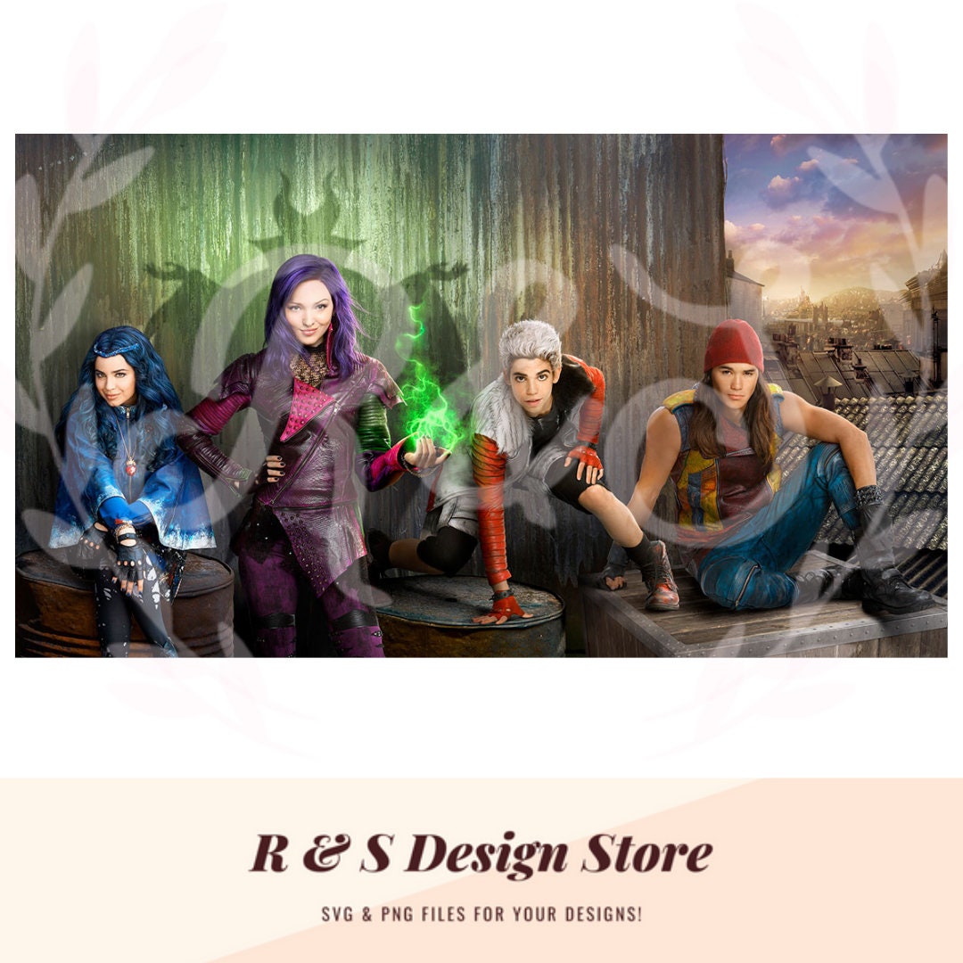 Descendants, Villain, Long Live Evil, Tumbler, Png. - Etsy