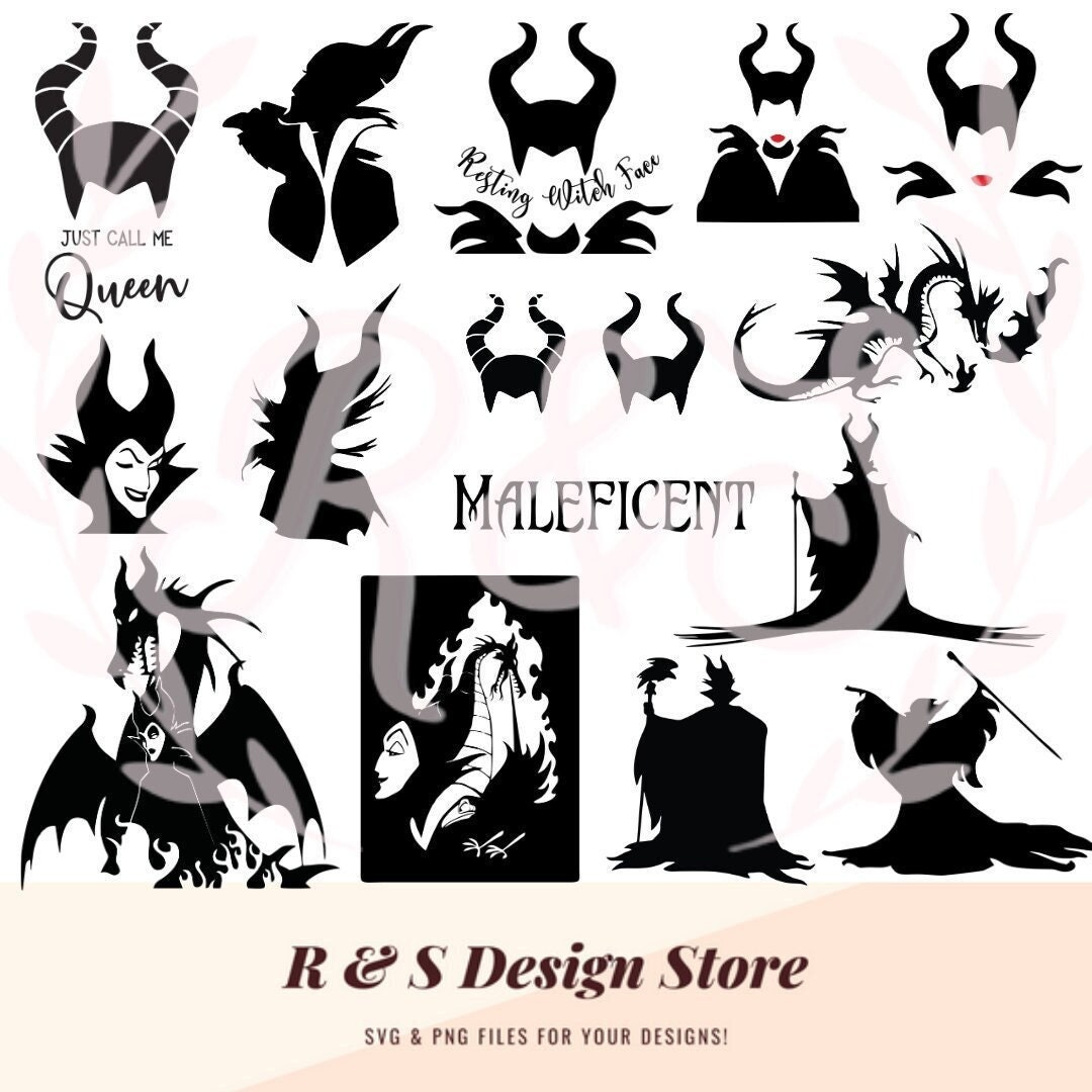Maleficent Dragon Silhouette