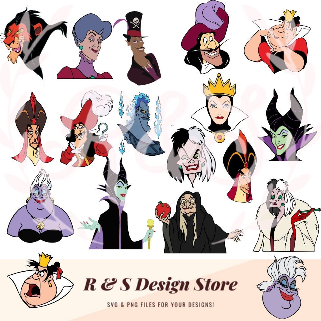 Villain, Ladies, Men, Ladies of Evil, Vizer, Lion, Doctor, Pirate, God ...