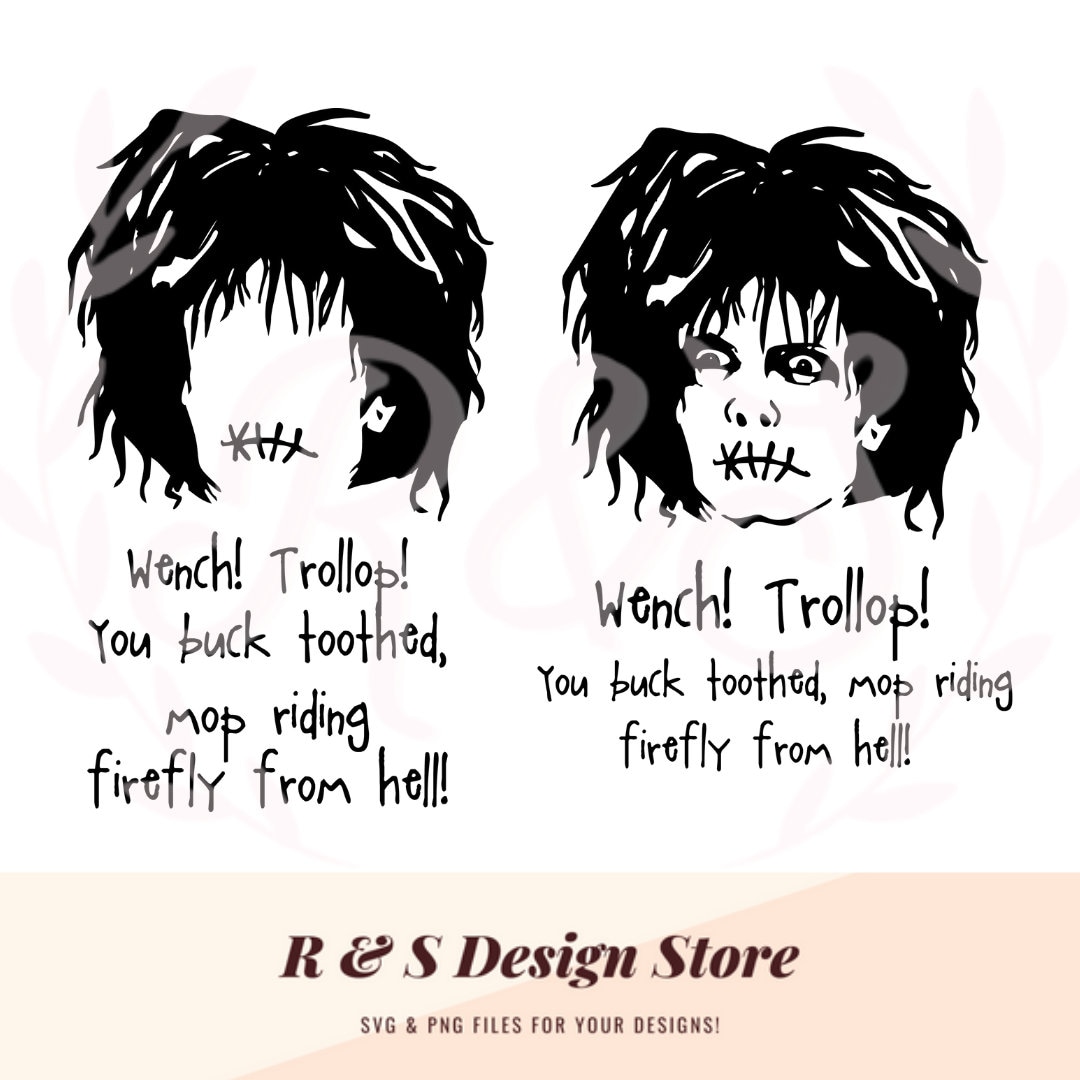 Billy, Witches, Sanderson Sisters, Wench, Trollop Quote, Png, Svg. - Etsy