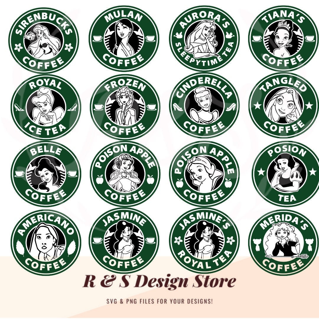 Princess Coffee Svg, Png - Etsy