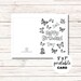 Printable Happy Birthday Coloring Card | Butterfly Card | Color Your ...