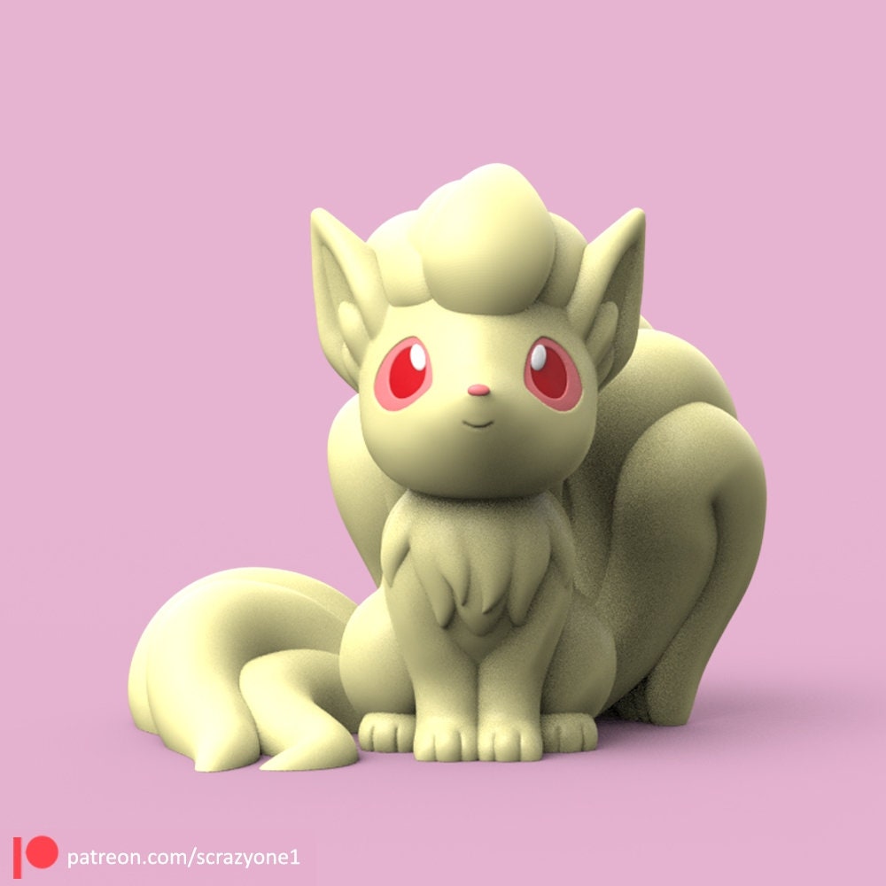 Custom 3D Printed Chibi Ninetails Watch It Be Made - Etsy