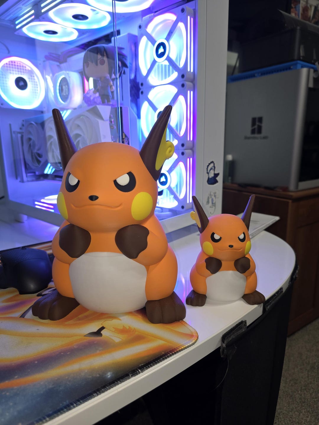 Custom 3D Printed "sitting Raichu" Pokémon - Etsy