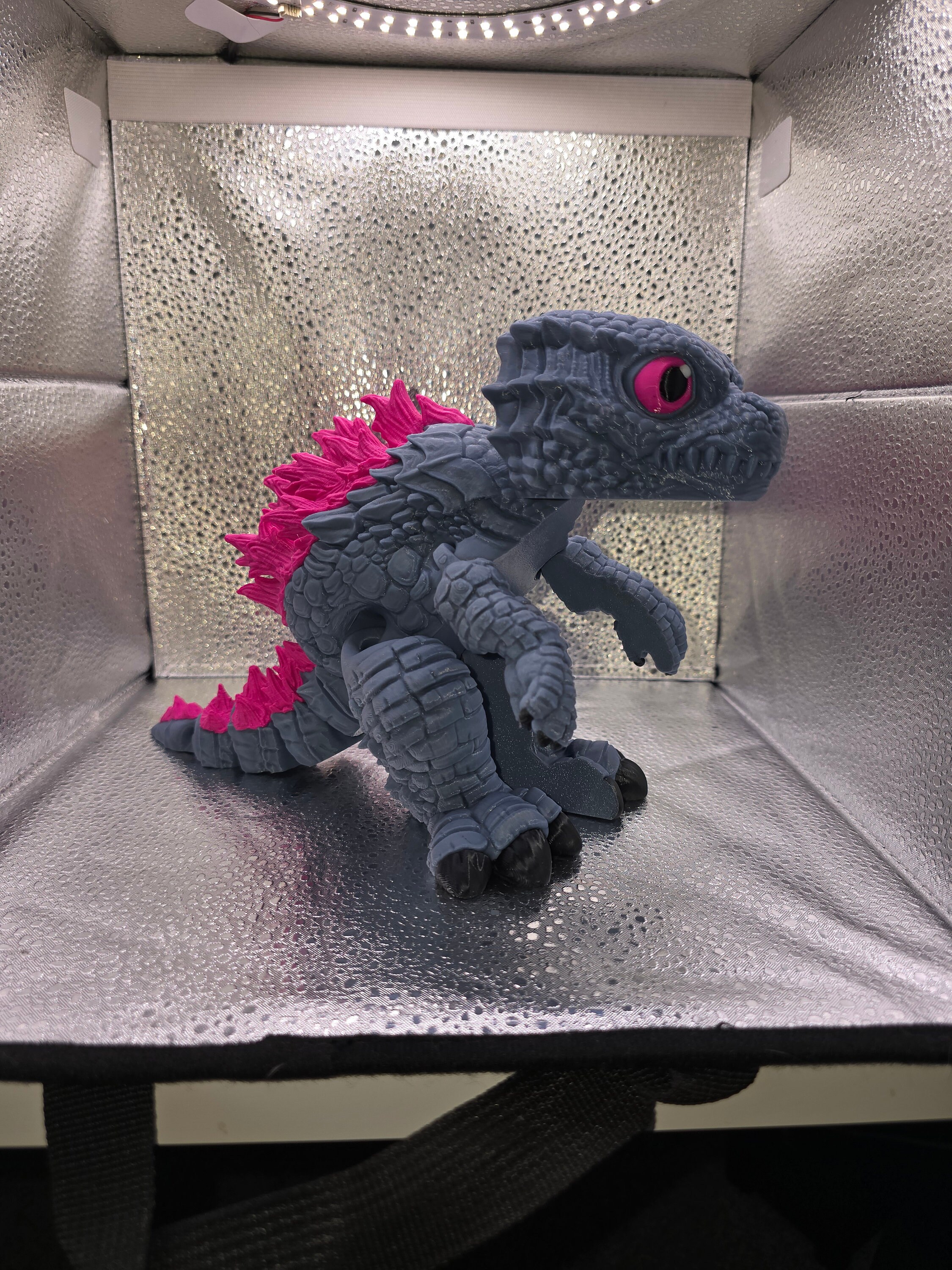 Custom 3D Printed Flexi Godzilla New Form ROSE - Etsy