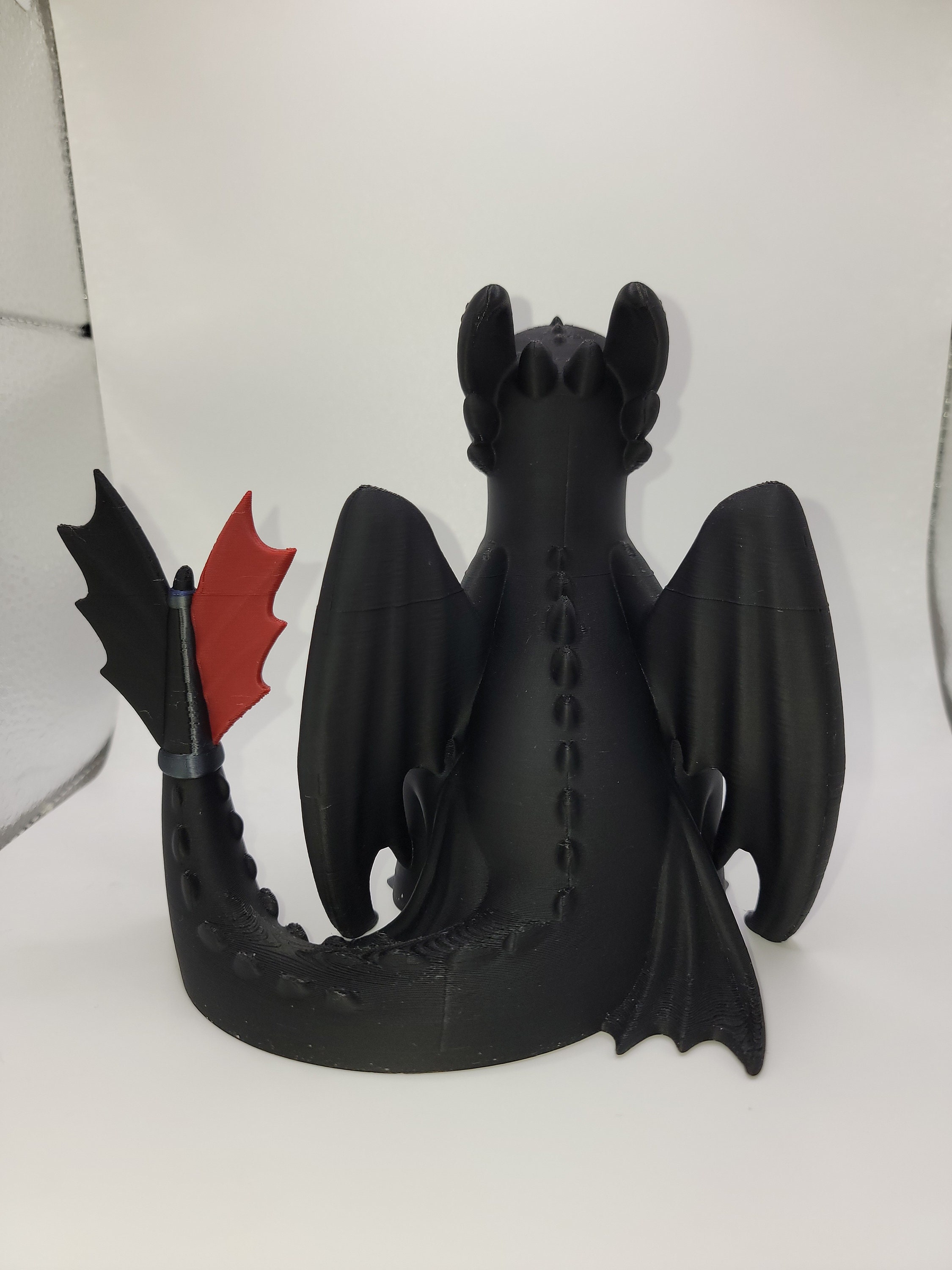 Stunning Custom 3D Printed Toothless / Night Fury - Etsy