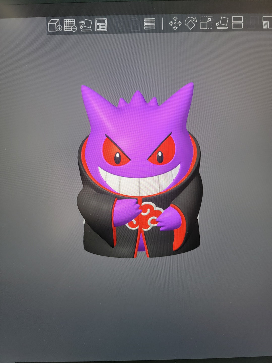 Custom 3D Printed Gengar/ Akatusuk.i - Etsy