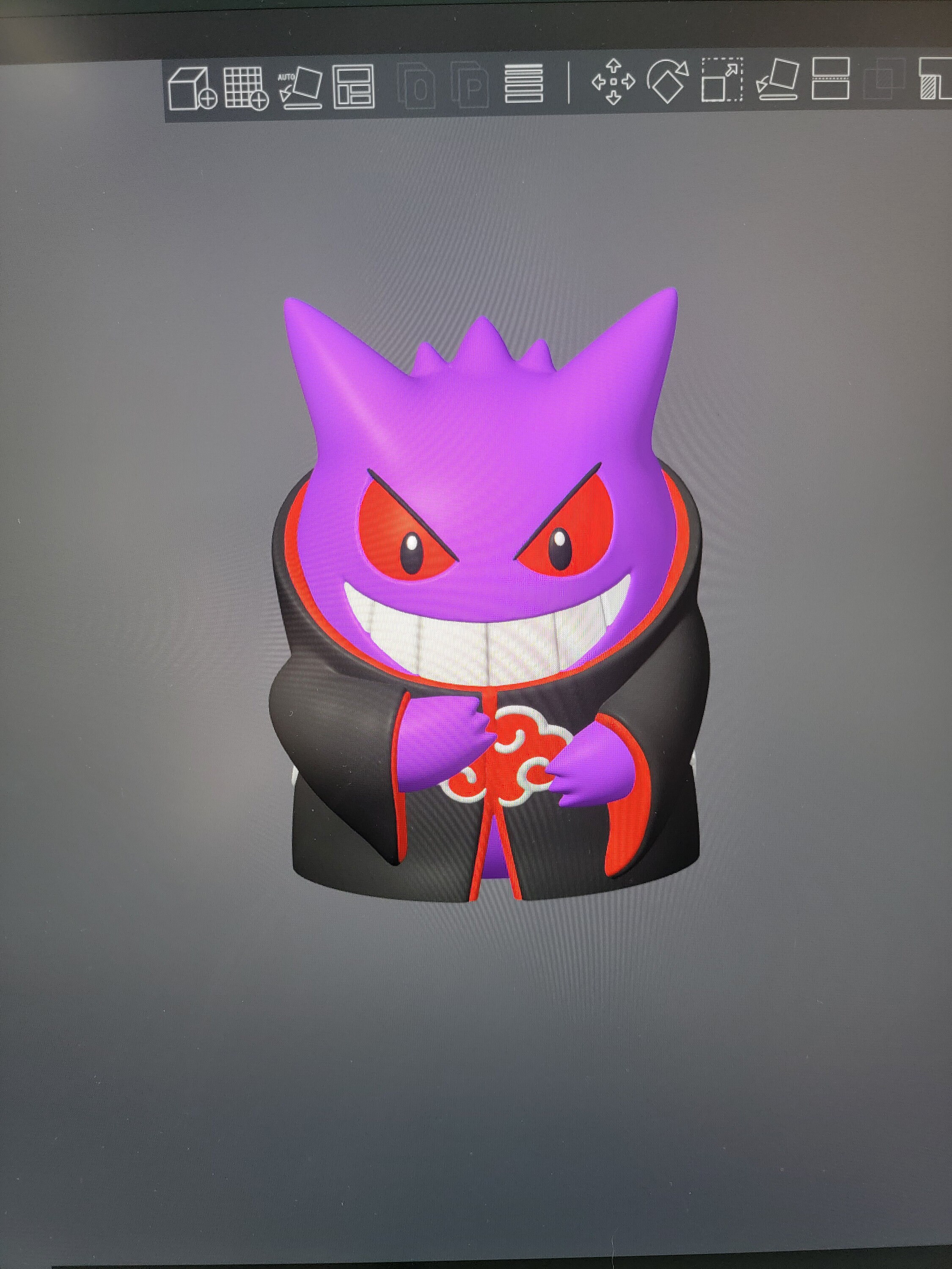 Custom 3D Printed Gengar/ Akatusuk.i - Etsy