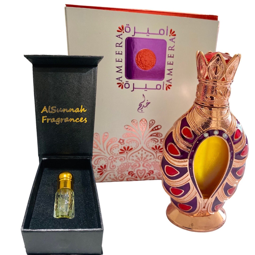 Ameera Arabian Perfume Oil Fruity-floral W/musk Fragrance Alcohol Free ...