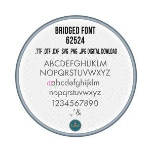 Font Dxf Font Files for Cnc, Unique Font Ttf Digital Download, Stencil ...