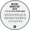 Font Dxf Font Files for Cnc, Unique Font Ttf Digital Download, Stencil ...