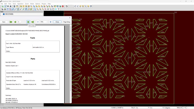 Railing Panel Dxf File for Cnc, Stair Panel Laser Cut File for Laser ...