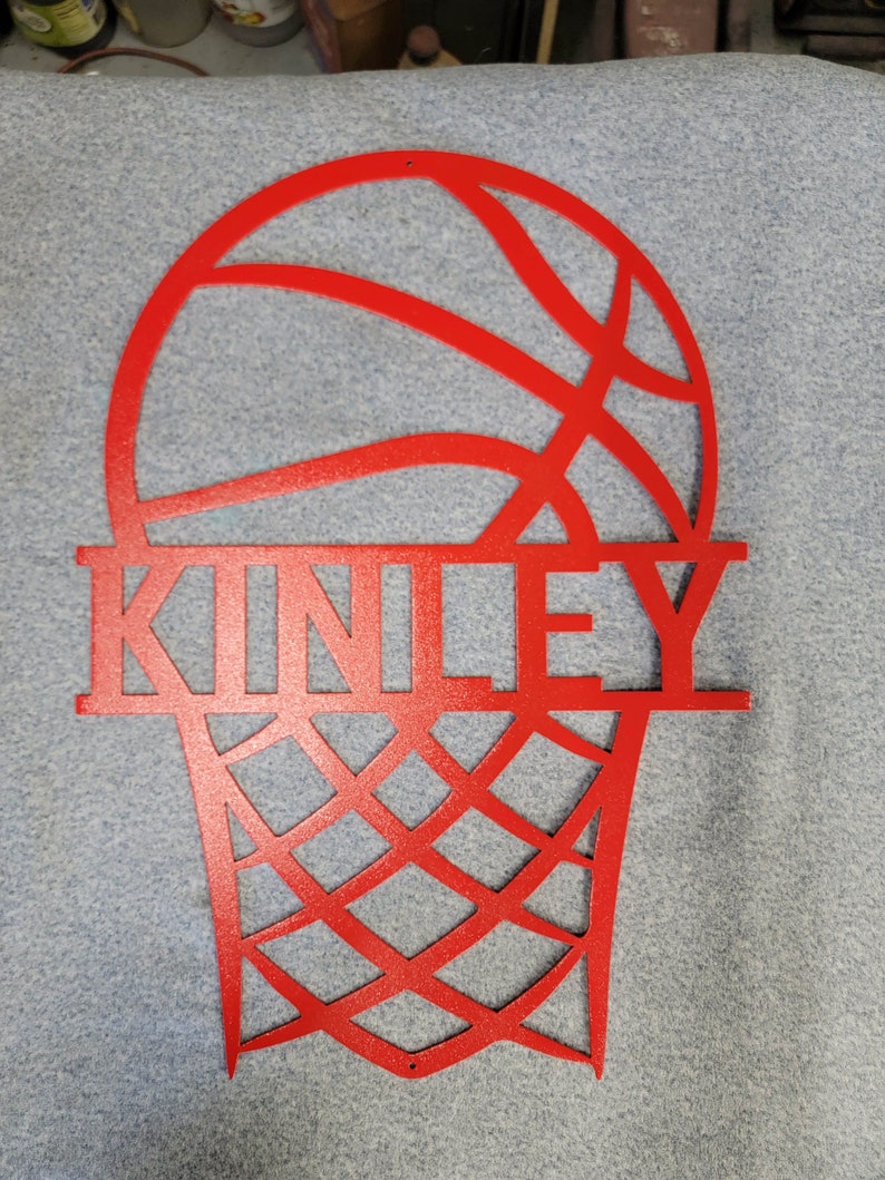 Personalized Basketball Dxf File for Cnc Plasma Cutting, Custom ...