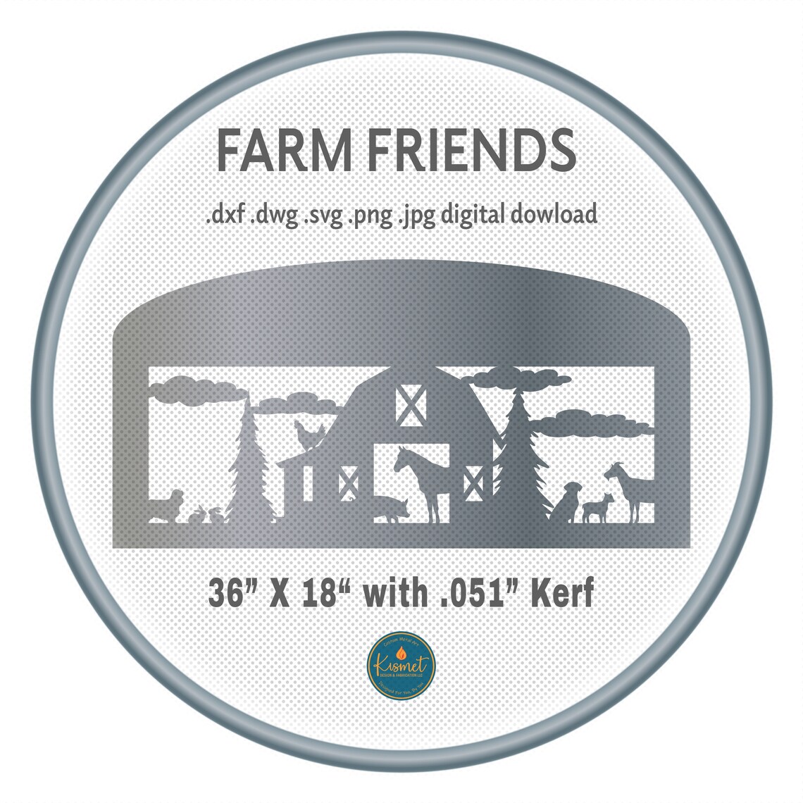 Personalized Farm Sign Dxf Files for Plasma Cutter, Farm Animals Yard ...