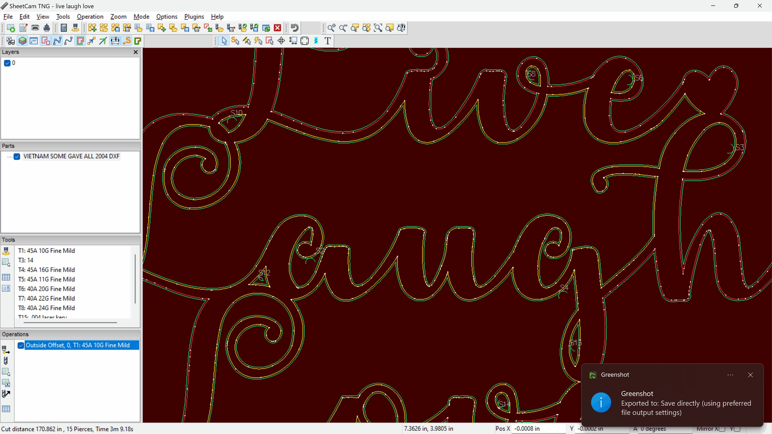 Live Laugh Love Sign SVG, Laser Cut Files, DXF Files Plasma, Machine ...